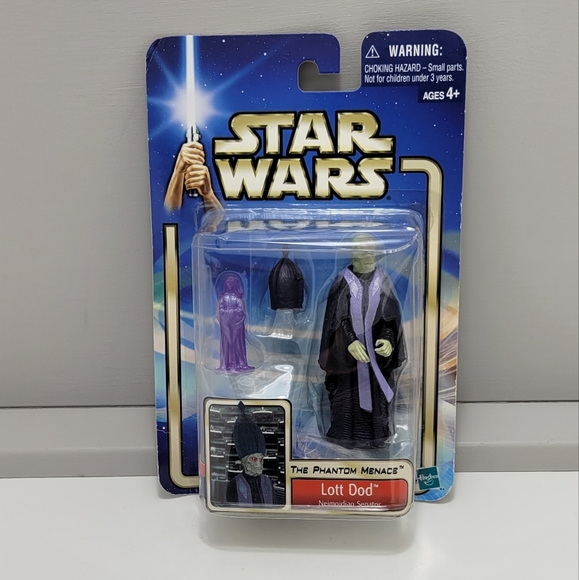 Hasbro | Toys | Star Wars The Phantom Menace Lott Dod Action Figure ...